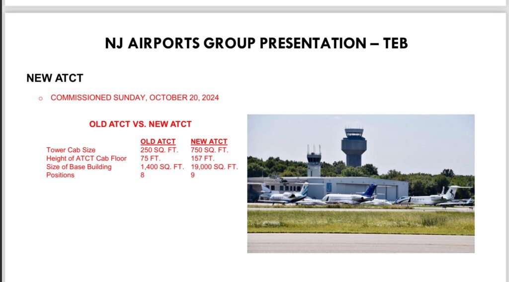 Teterboro Airport’s New Air Traffic Control Tower - Teterboro Users Group